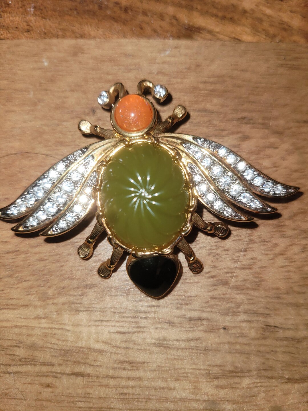 Joan Rivers Insect Moth Pin/brooch - Etsy