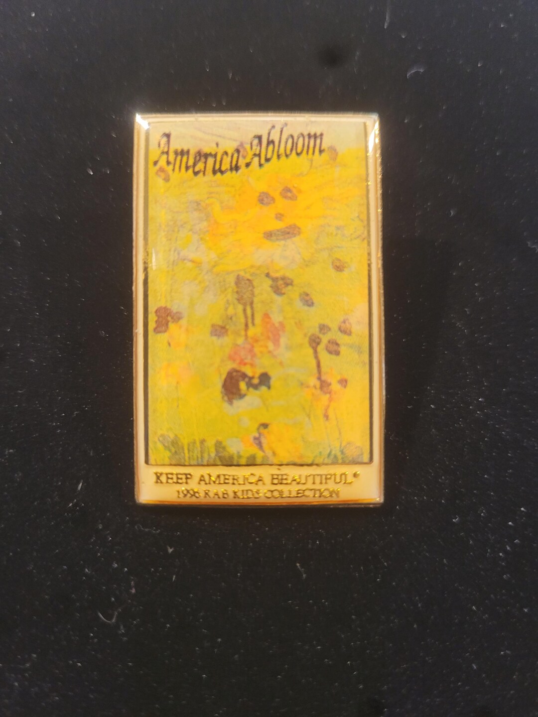 Keep America Beautiful Stamp Pin-tie Tack 1996 - America Bloom - Etsy