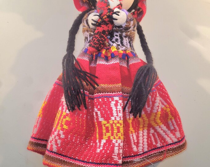 Handmade Peruvian Doll With Baby - Etsy