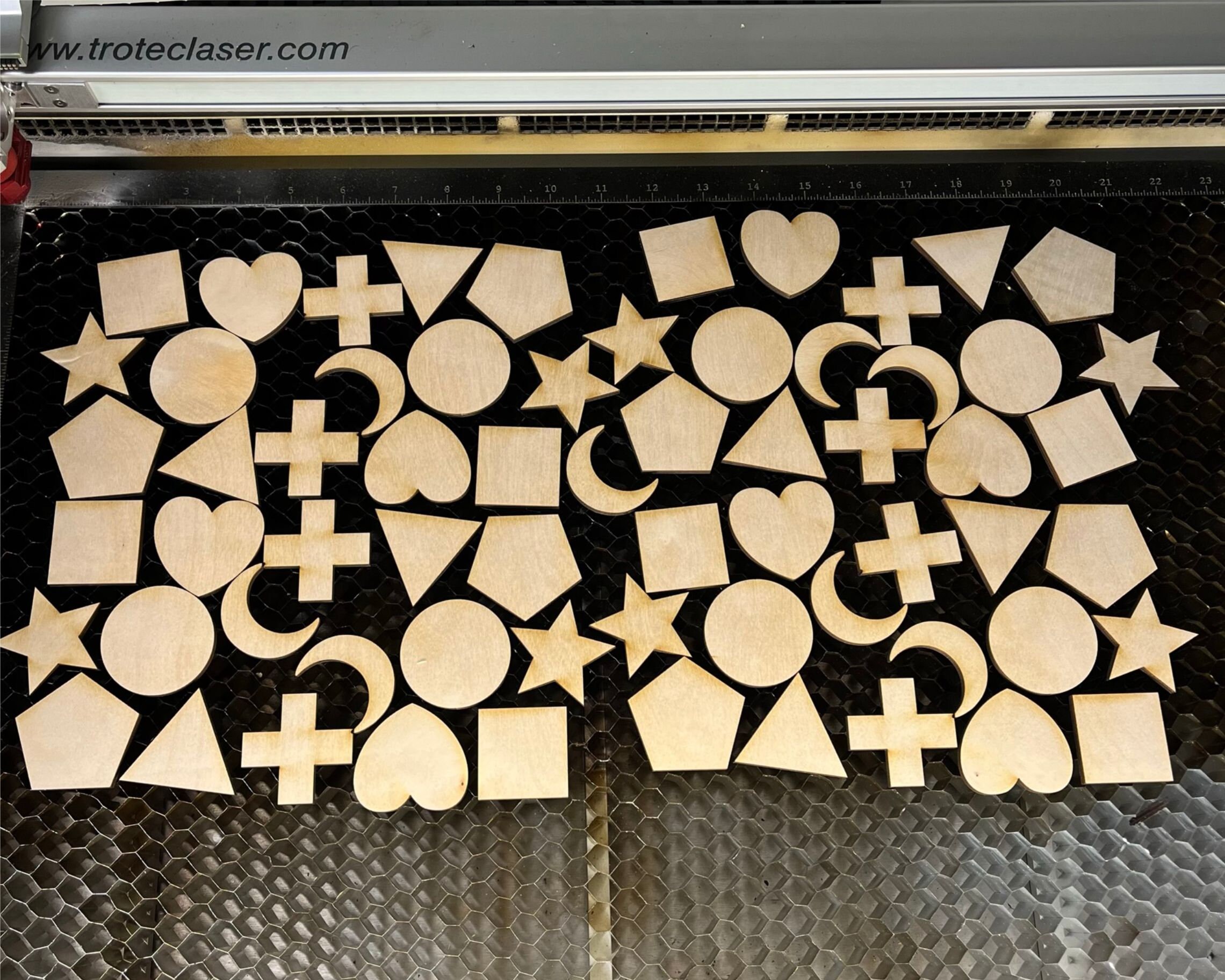 Astronaut Wood Cutouts Laser Cut Unfinished Birch Plywood Multiple ...