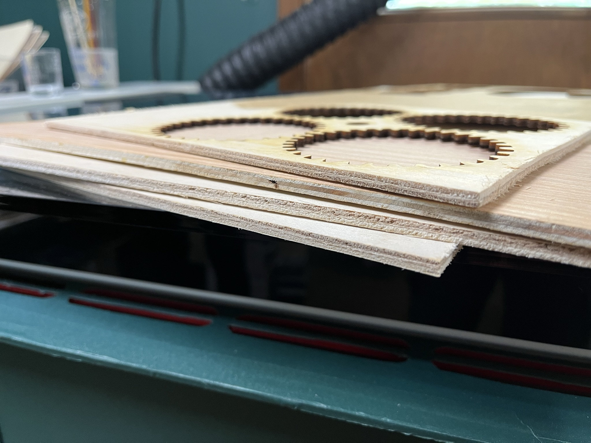 Astronaut Wood Cutouts Laser Cut Unfinished Birch Plywood Multiple ...