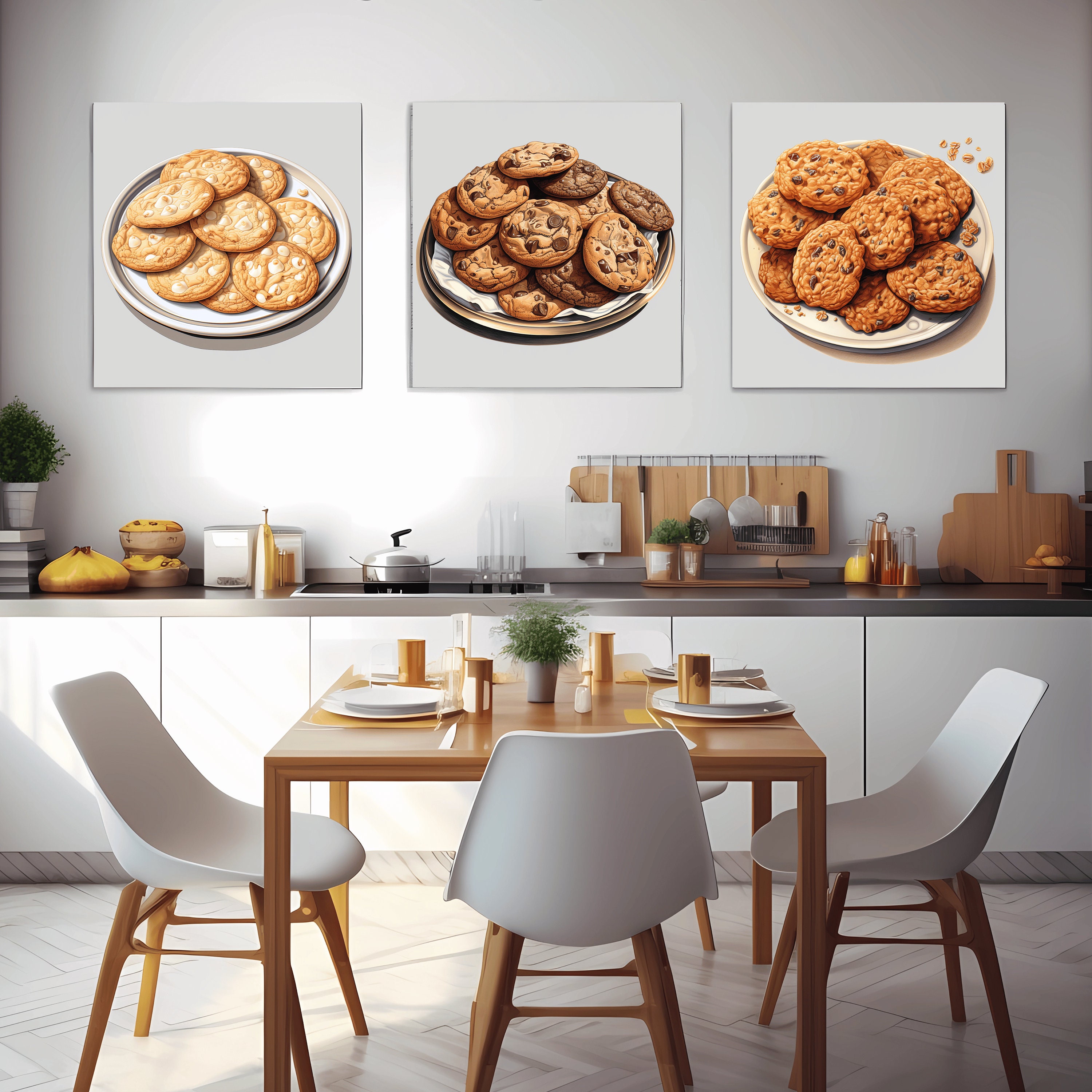 Cookies Watercolor Clipart PNG JPG Bundle Instant Digital - Etsy