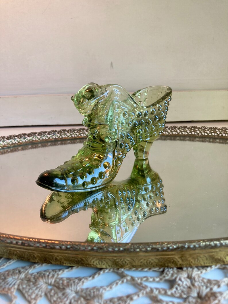 Vintage Fenton Colored Glass Shoes CHOOSE From 6 - Etsy