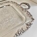 Vintage Silver Plate Grapevine Pattern Butler's Tray 23 Inch - Etsy