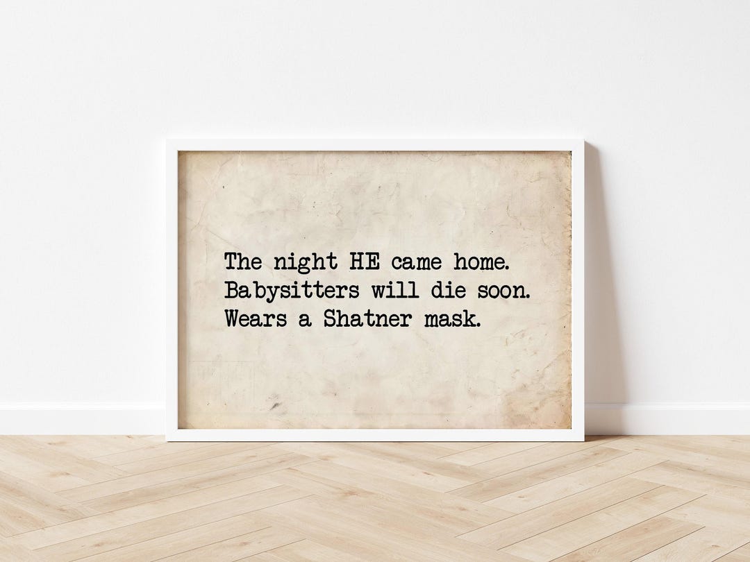 Horror Haikus - Halloween - 7x5/a4/a3 Unframed Print - Etsy