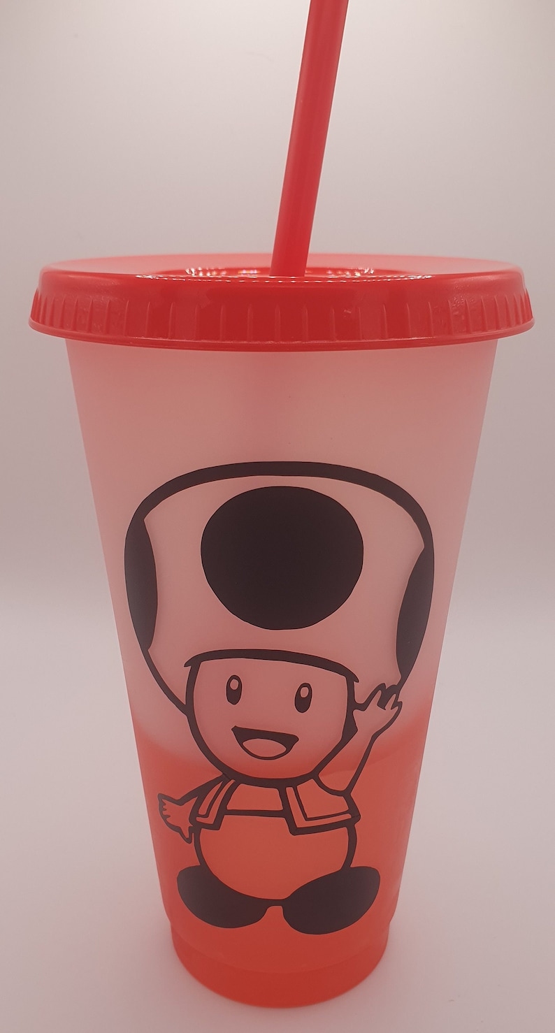 Super Mario Toad Cold Cup - Etsy