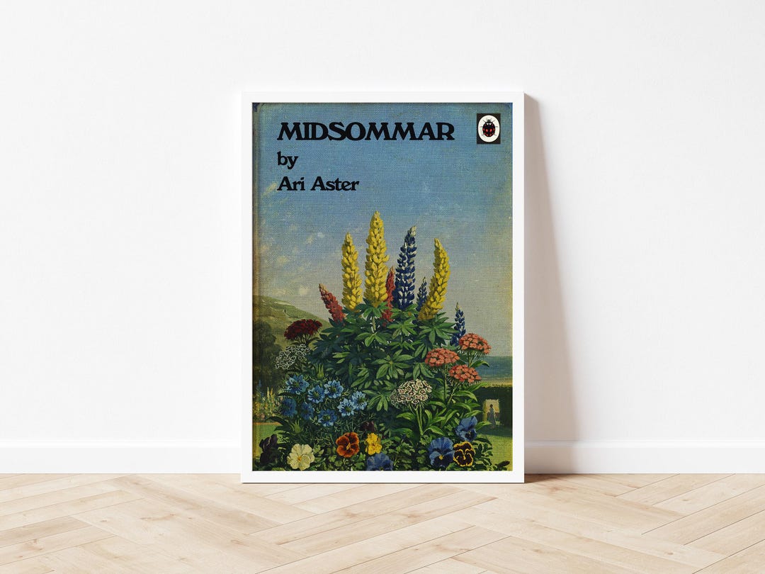 Midsommar Ladybird Book Print, Retro Horror Style (A4 & A3 Sizes) - Etsy