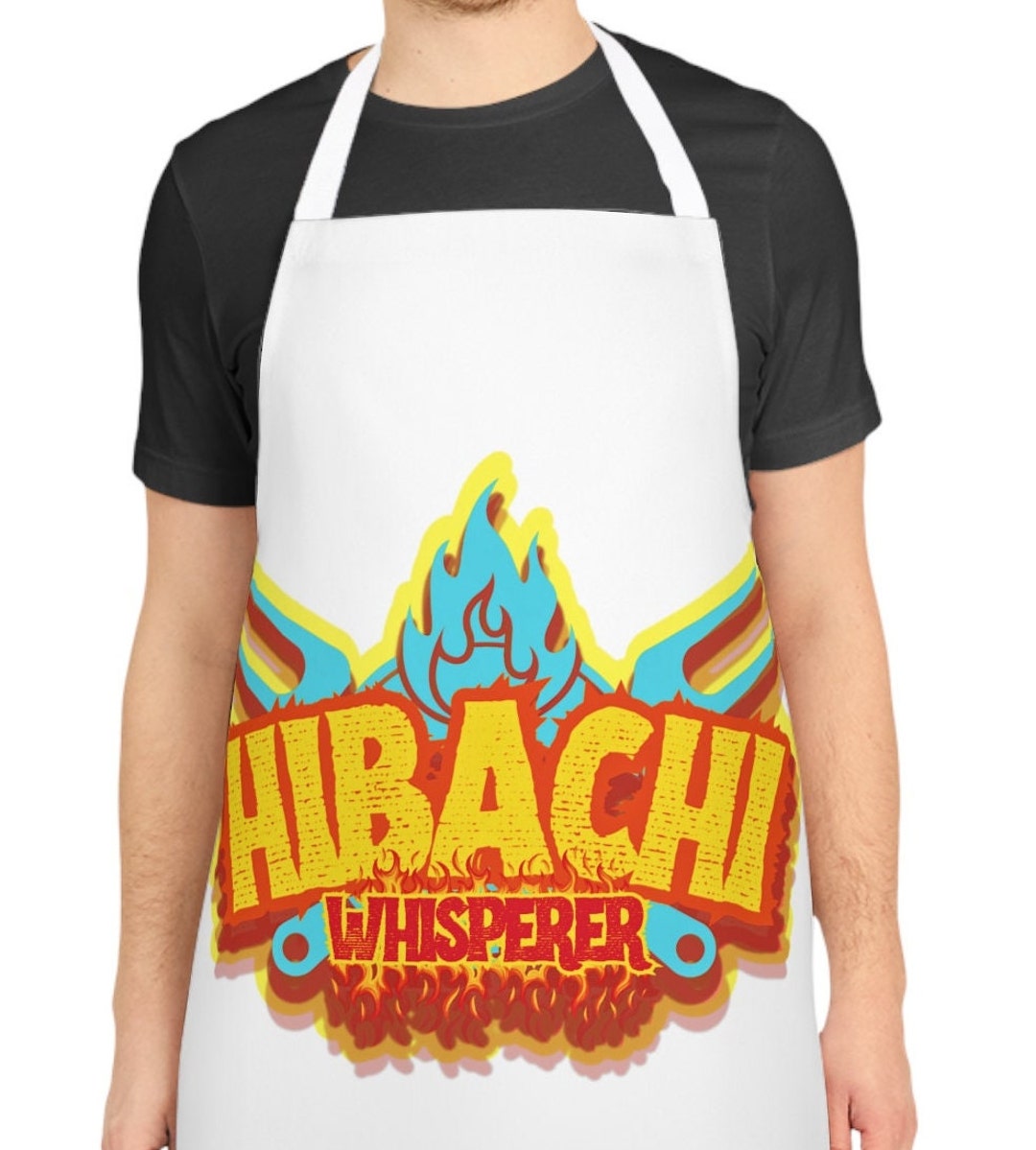 Hibachi Whisperer Apron, Teppanyaki Chef, Japanese Cuisine Apron, BBQ ...