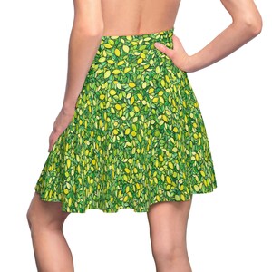 Women's Skirt Sicilian Lemon, Italia Enthusiast, Lemon Skirt, Cute ...