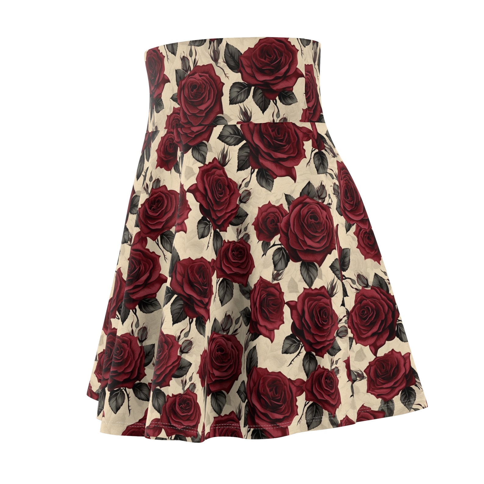 Edgar Allan Poe Inpired Roses Skirt Dark Academia the Raven - Etsy