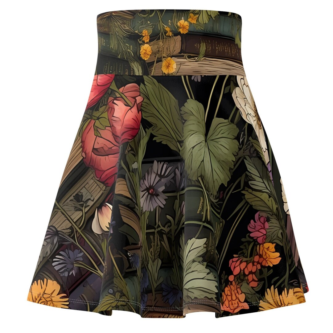 Dark Academia Skirt Vintage Books Skirts Library Books Skirt Library ...