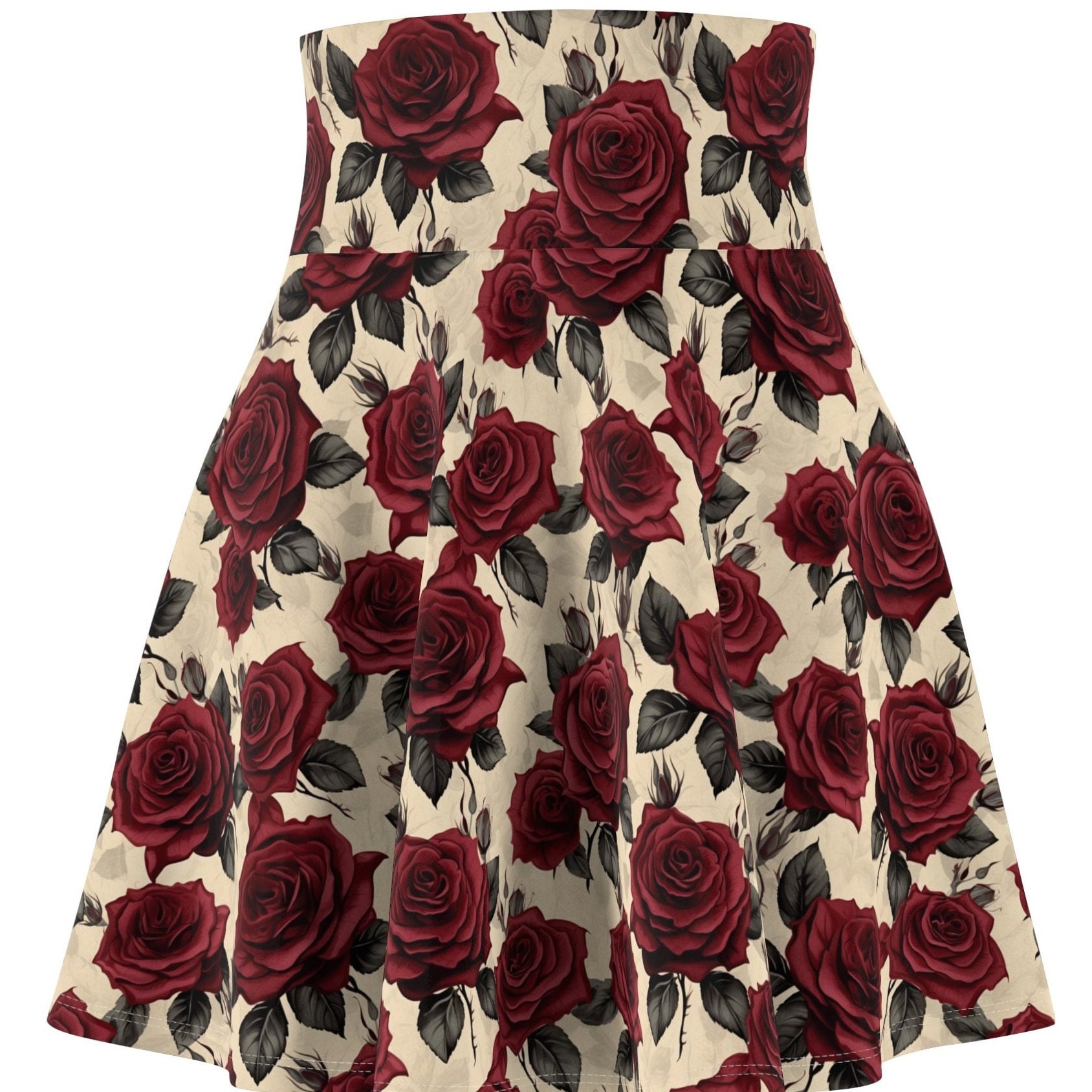 Edgar Allan Poe Inpired Roses Skirt Dark Academia the Raven - Etsy