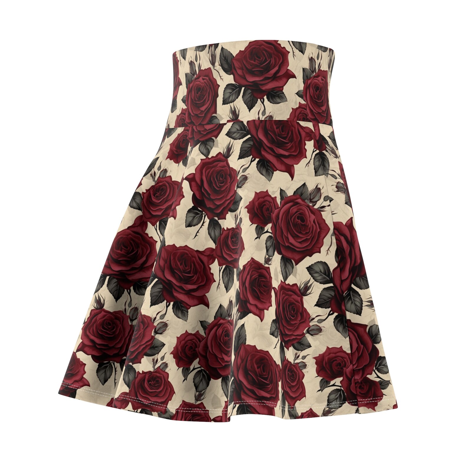 Edgar Allan Poe Inpired Roses Skirt Dark Academia the Raven - Etsy