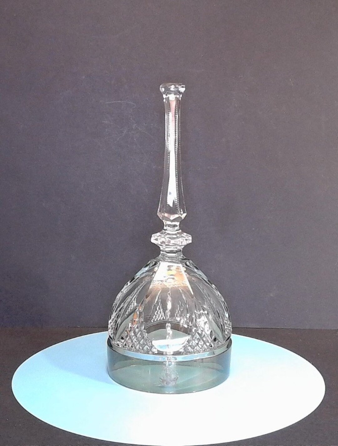 Lead Crystal Dinner Bell - Etsy