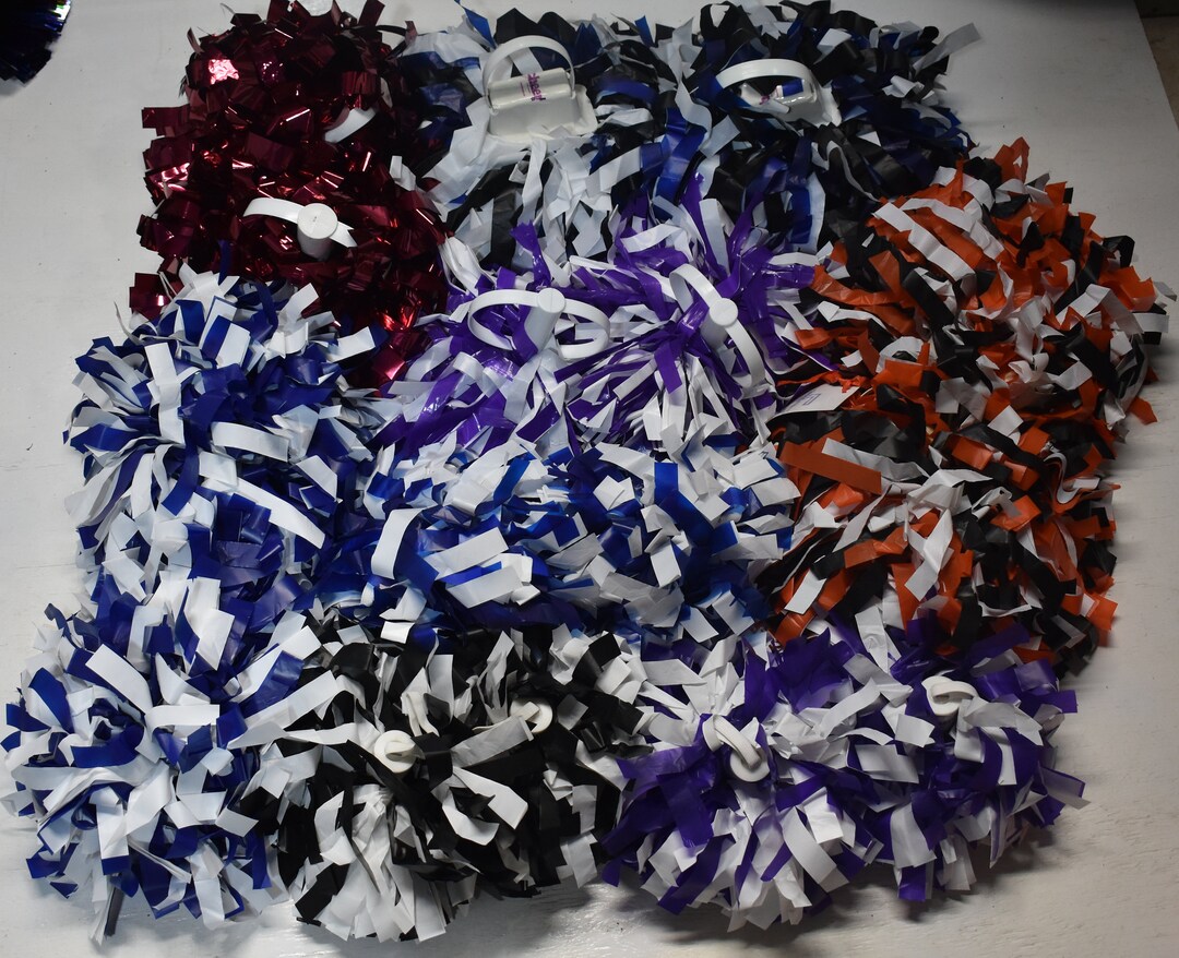 Cheerleader POM POMS All Sizes Cheer Uniform Girl's Toddler's Adult's 4 ...