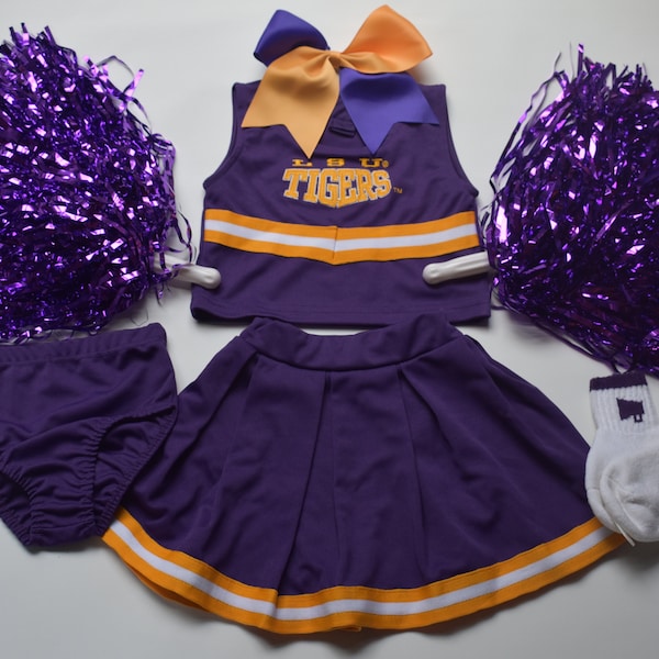 Lsu Tiger Girl Costume - Etsy