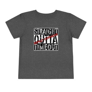 Straight Outta Timeout, Kids Shirts, Funny Kids Shirt, Kid Outfit, Best ...