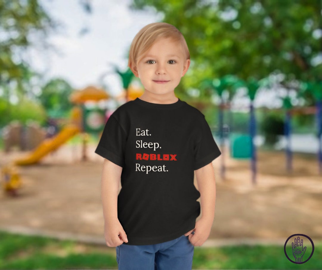 Roblox - Eat, Sleep, Roblox, Repeat Unisex Kid's Shirt, Unisex Tshirt ...