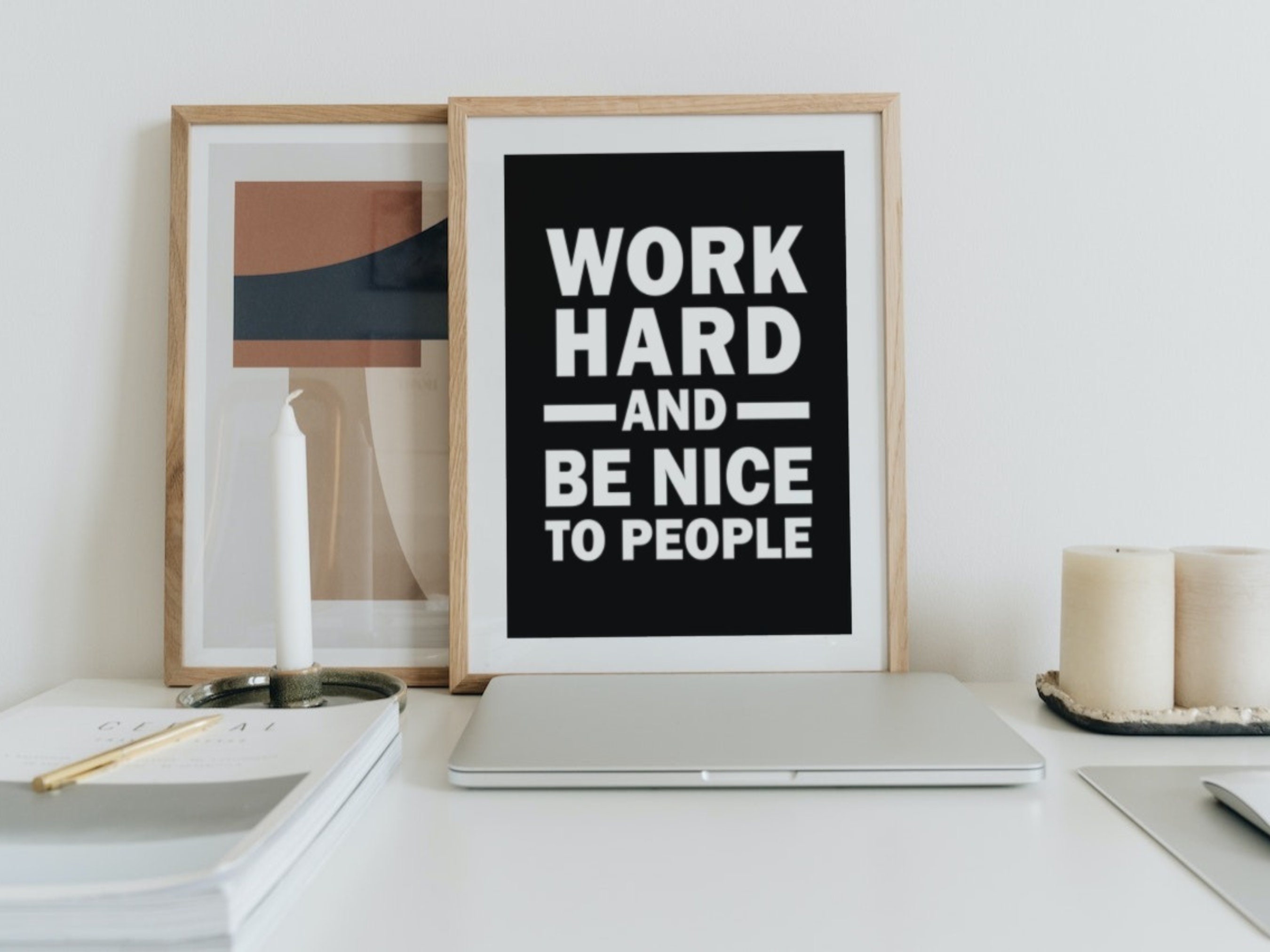 Work Hard & Be Nice to People, Printable Quotes, Inspirational Quotes ...