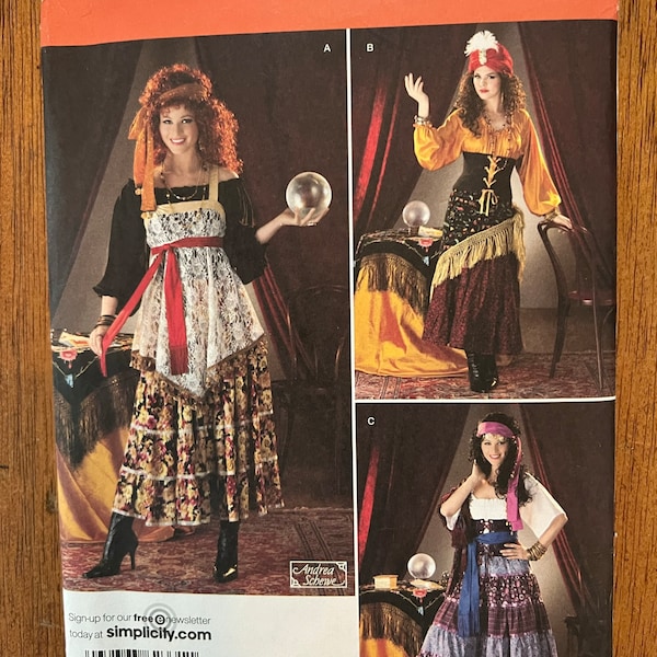 Disfraz de gitana - Etsy México