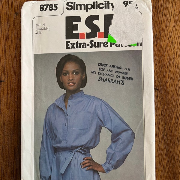 Simplicity 8785 - Etsy