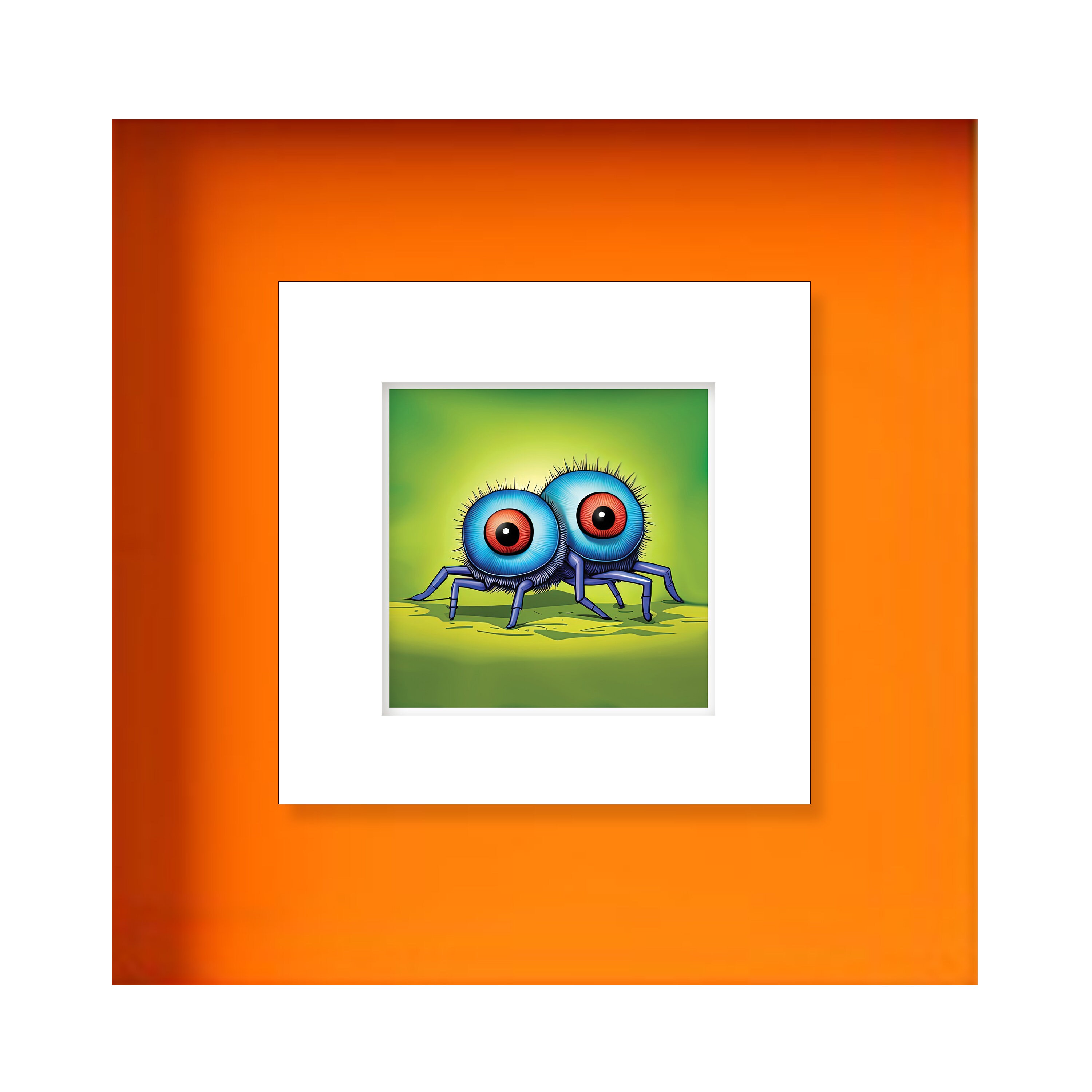 Cute and Quirky Big Eyeball Spiders: Eye-popping Arachnids - Etsy