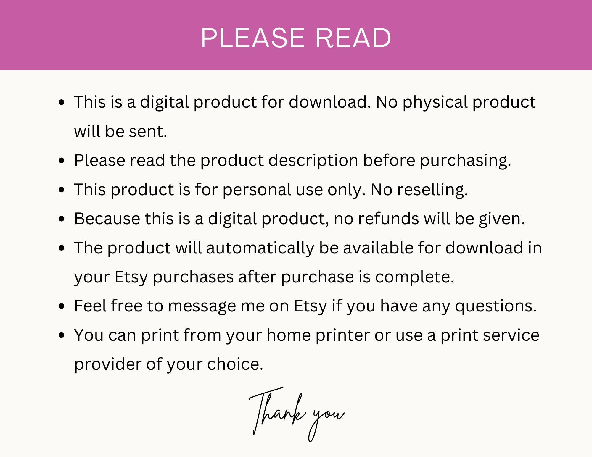 Birthday Tracker PDF Download - Kids Birthday Log - Family Birthdays ...