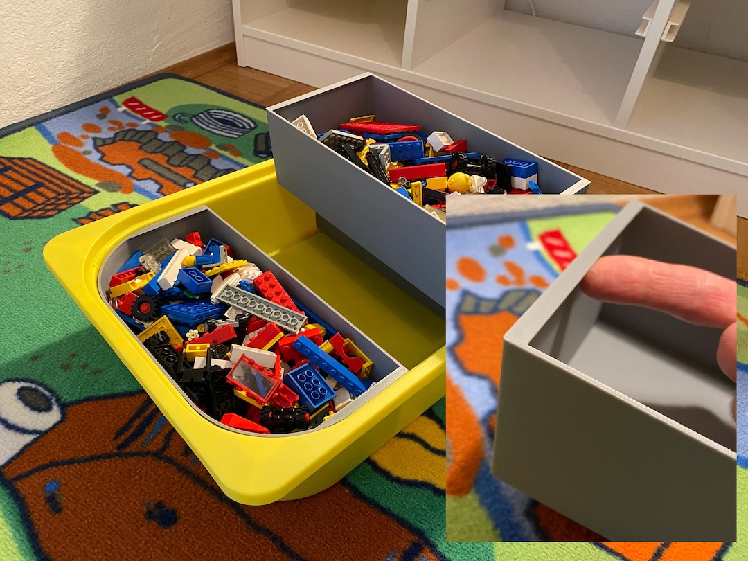 Exclusive 3d-printed 3-way Insert for IKEA Trofast Box 42x30x10 With ...