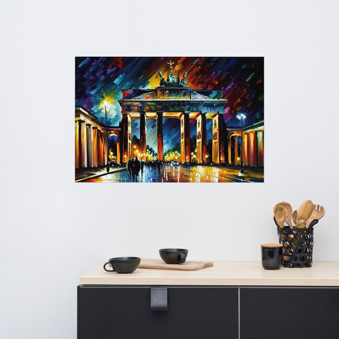 Brandenburg Gate Posters Digital Printing Different - Etsy