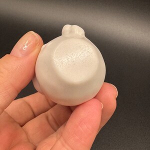 White Marble Snowman Figurine, Christmas Snowman Carving, Gifts ...