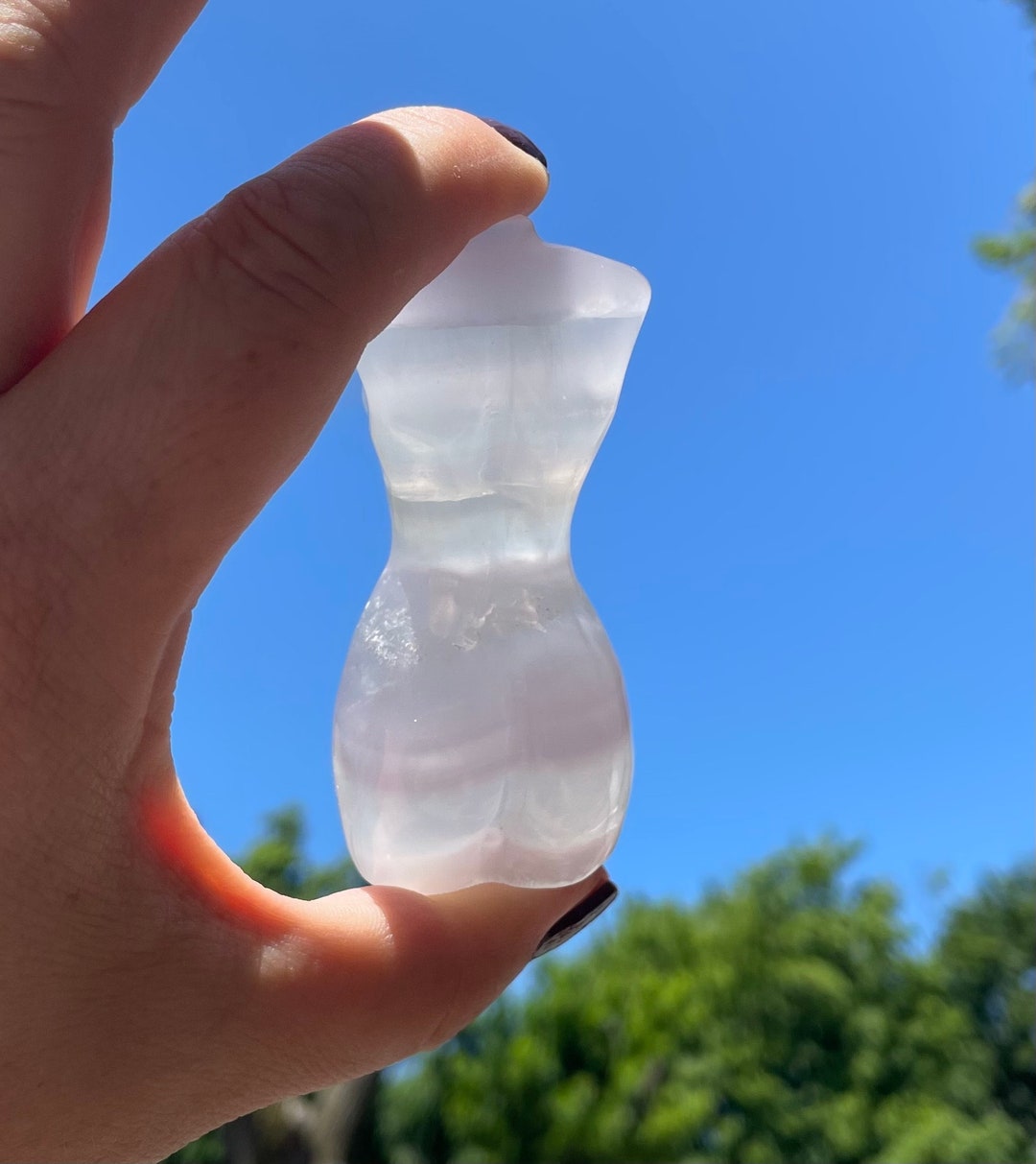 Fluorite Crystal Female Body Carving, Crystal Female Body Carving ...