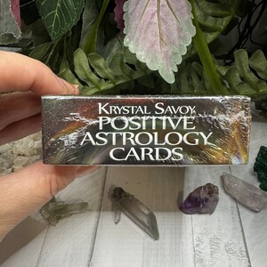 Positive Astrology Card Deck Includes 73 Cards and 76-page Illustrated ...