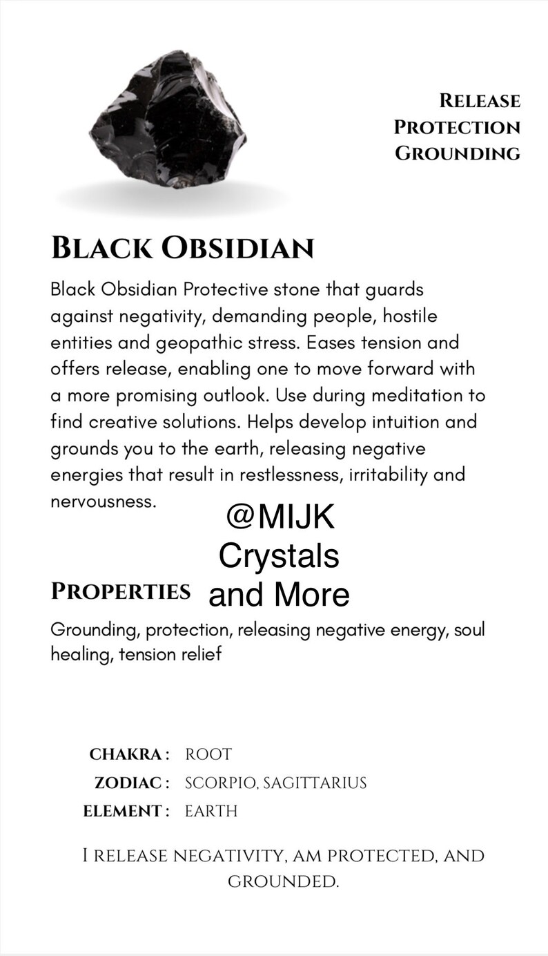 Obsidian Crystal Witch Figurine: Halloween Carving - Etsy