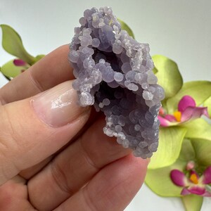 Grape Agate Specimen From Indonesia, Natural Raw Grape Agate Crystal Cluster, Indonesian Grape ...