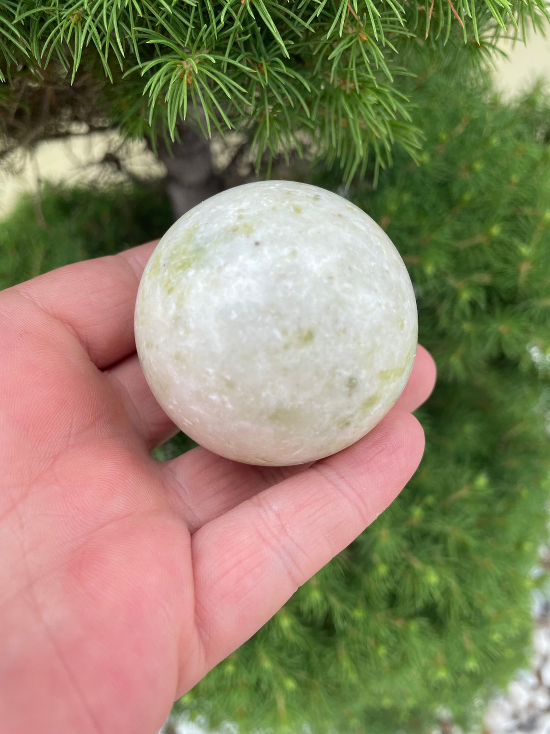 Serpentine New Jade Sphere New Jade Crystal Sphere Gifts - Etsy
