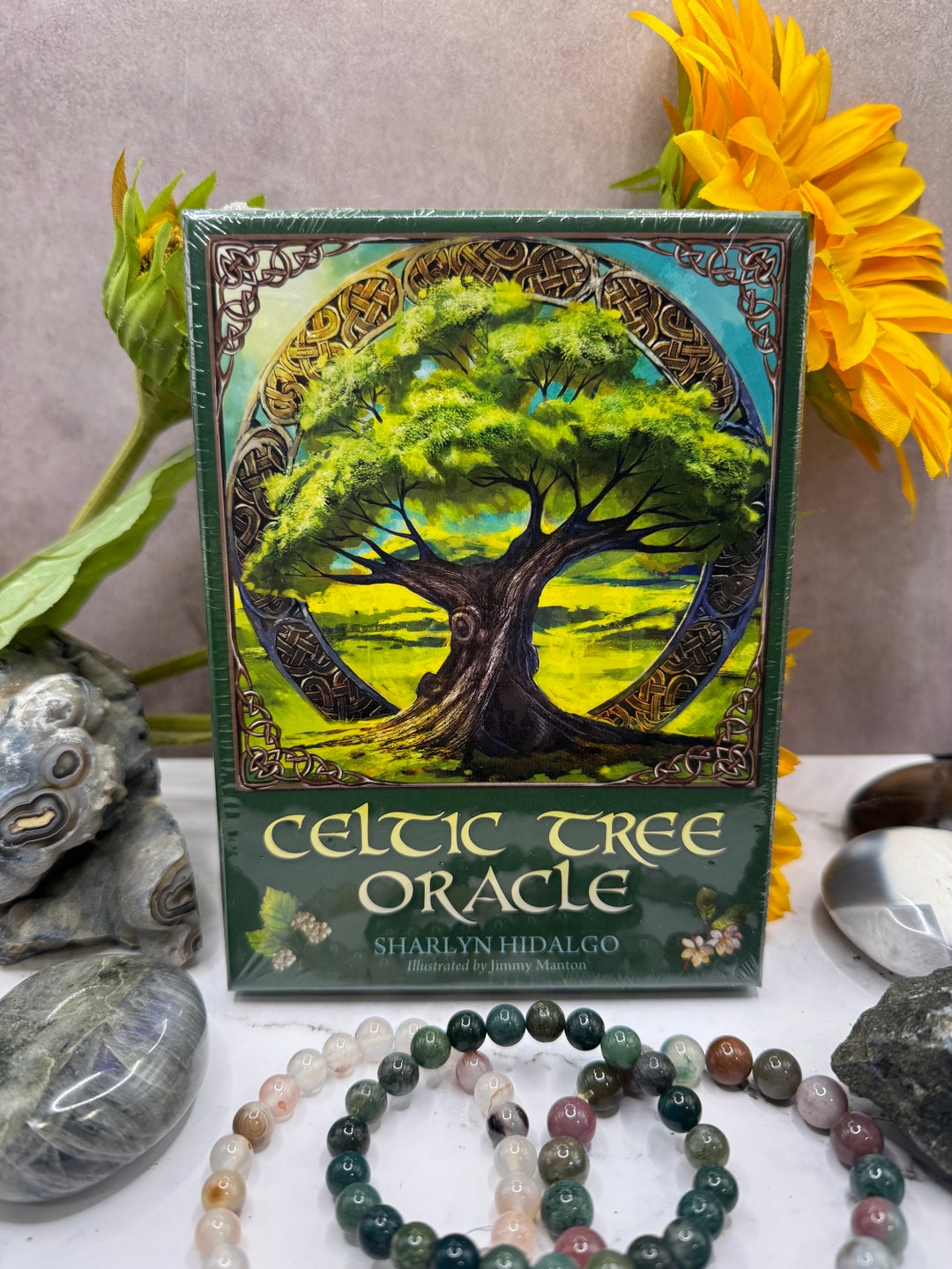 Celtic Tree Oracle Card Deck With 25 Cards and Guidebook, by Sharlyn ...