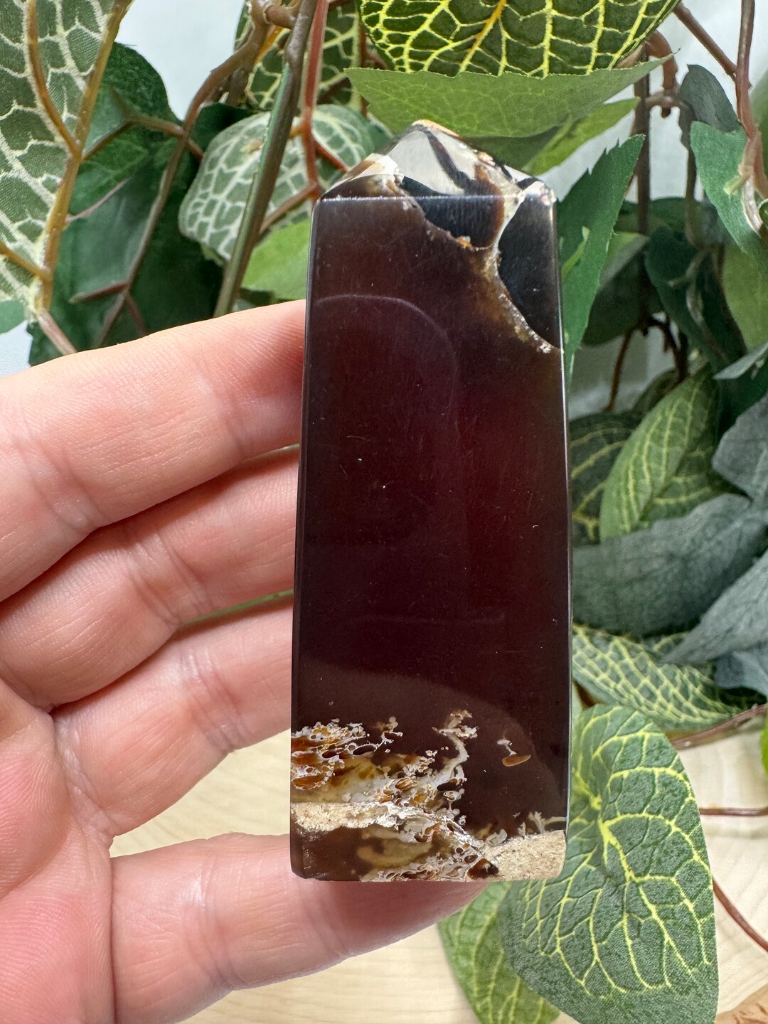 Blue Amber Tower From Indonesia, Rare Fluorescent Blue Amber, Organic ...