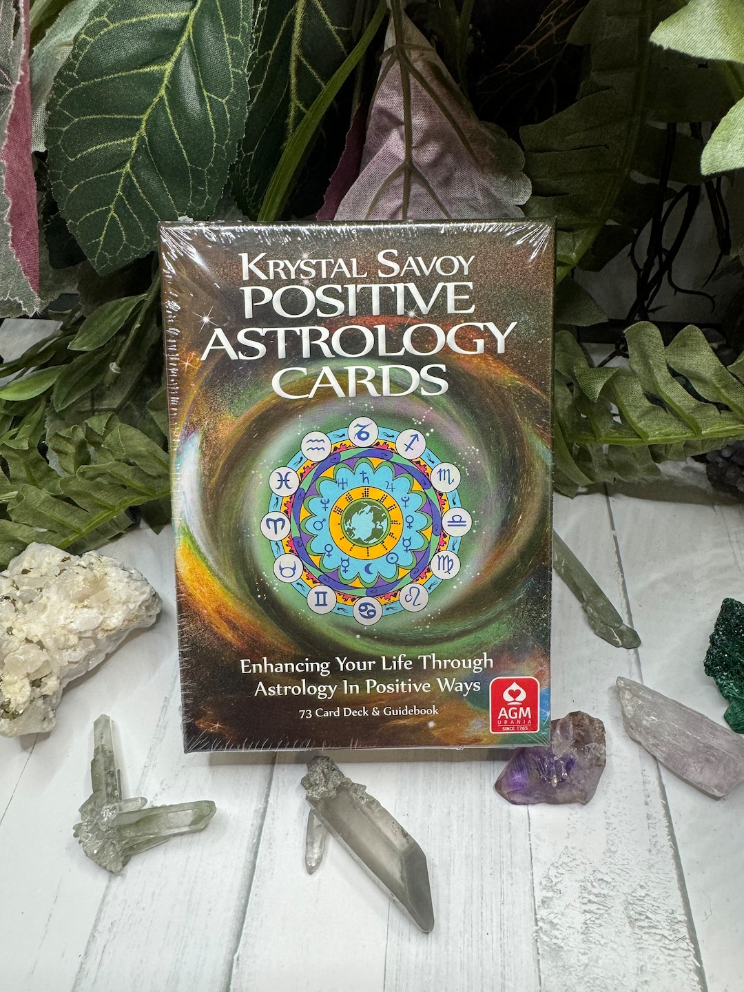 Positive Astrology Card Deck Includes 73 Cards and 76-page Illustrated ...