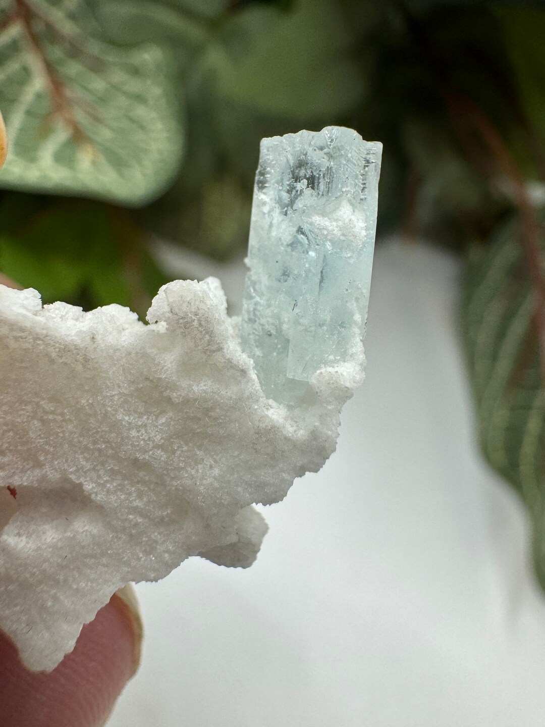 Aquamarine Crystal on Matrix From Shigar Mine Northern Area Pakistan ...