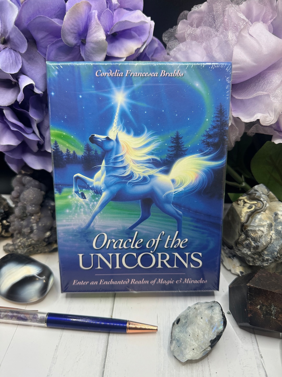 Oracle of the Unicorns Card Deck, Enter an Enchanted Realm of Magic ...