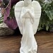White Marble Snowman Figurine, Christmas Snowman Carving, Gifts ...