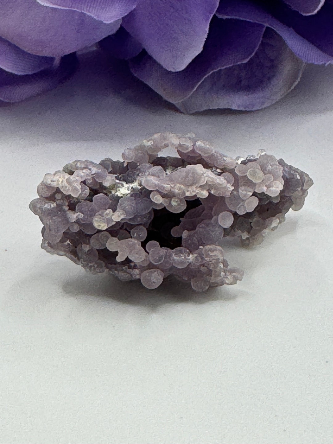 Grape Agate Specimen From Indonesia, Natural Raw Grape Agate Crystal Cluster, Indonesian Grape ...