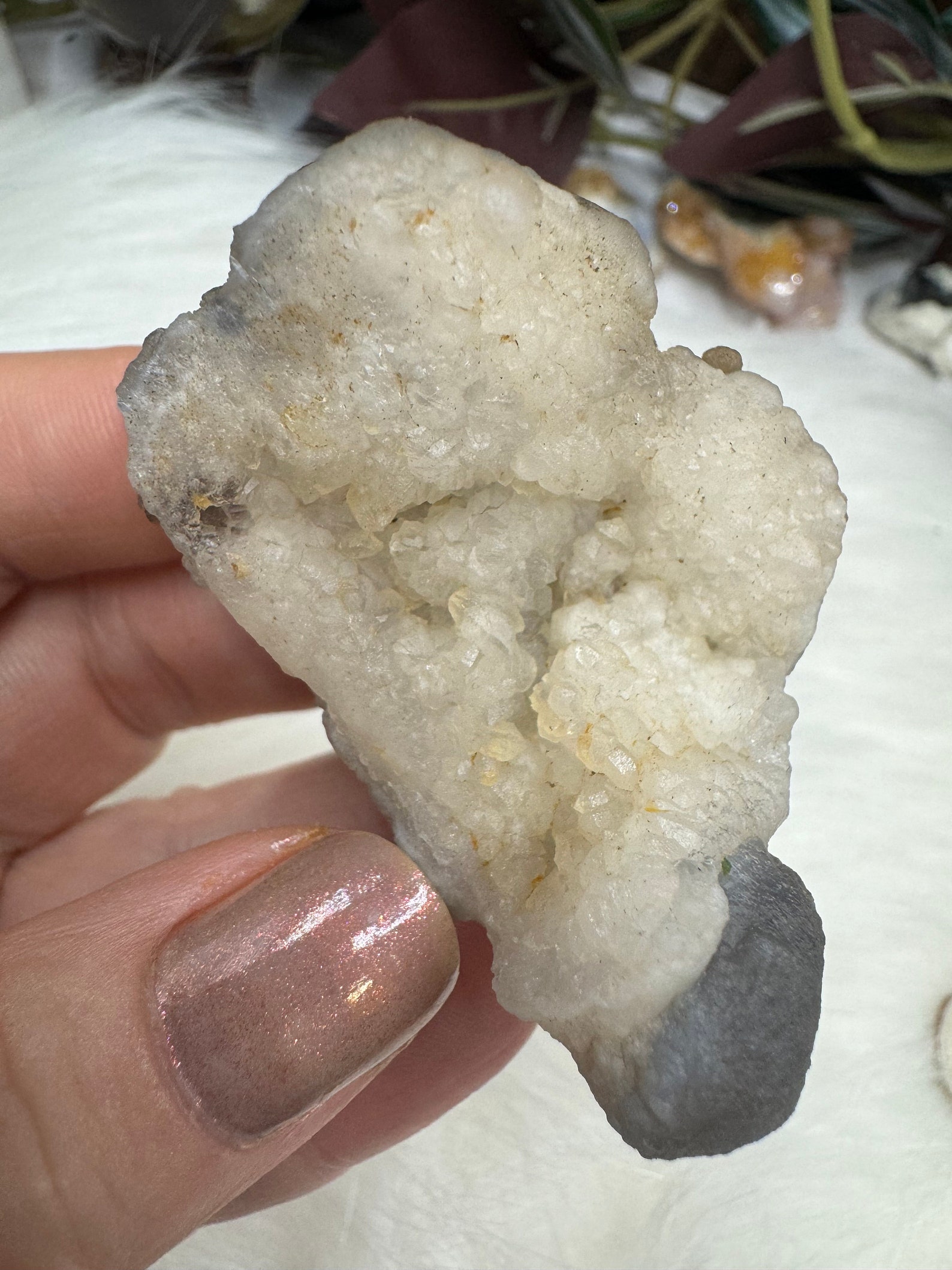 Witches Wart Stone, Moroccan Chalcedony Cluster, Panda Agate, Truffle ...