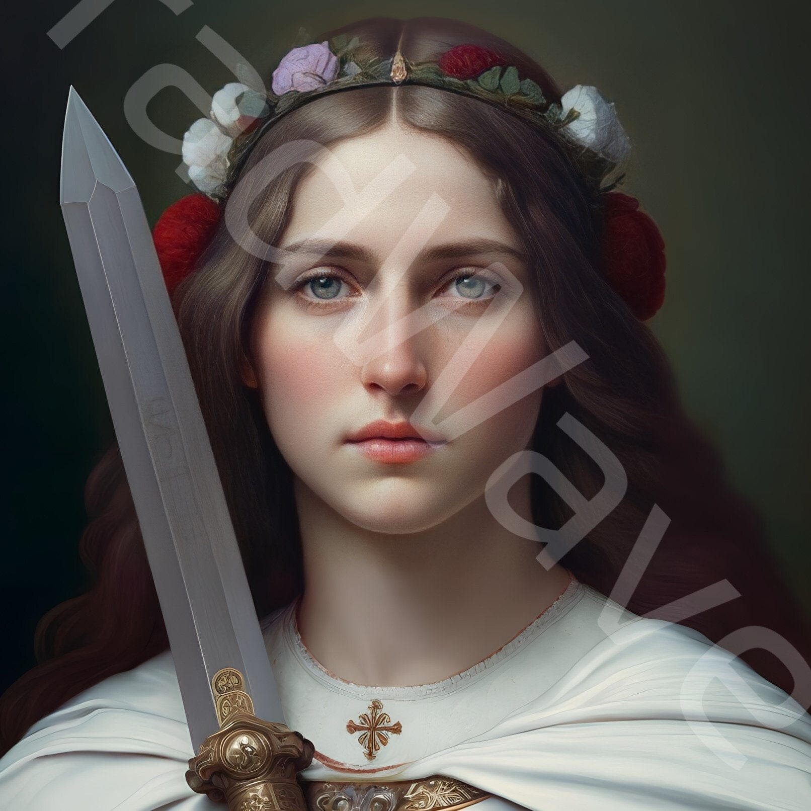 St. Dymphna - Etsy