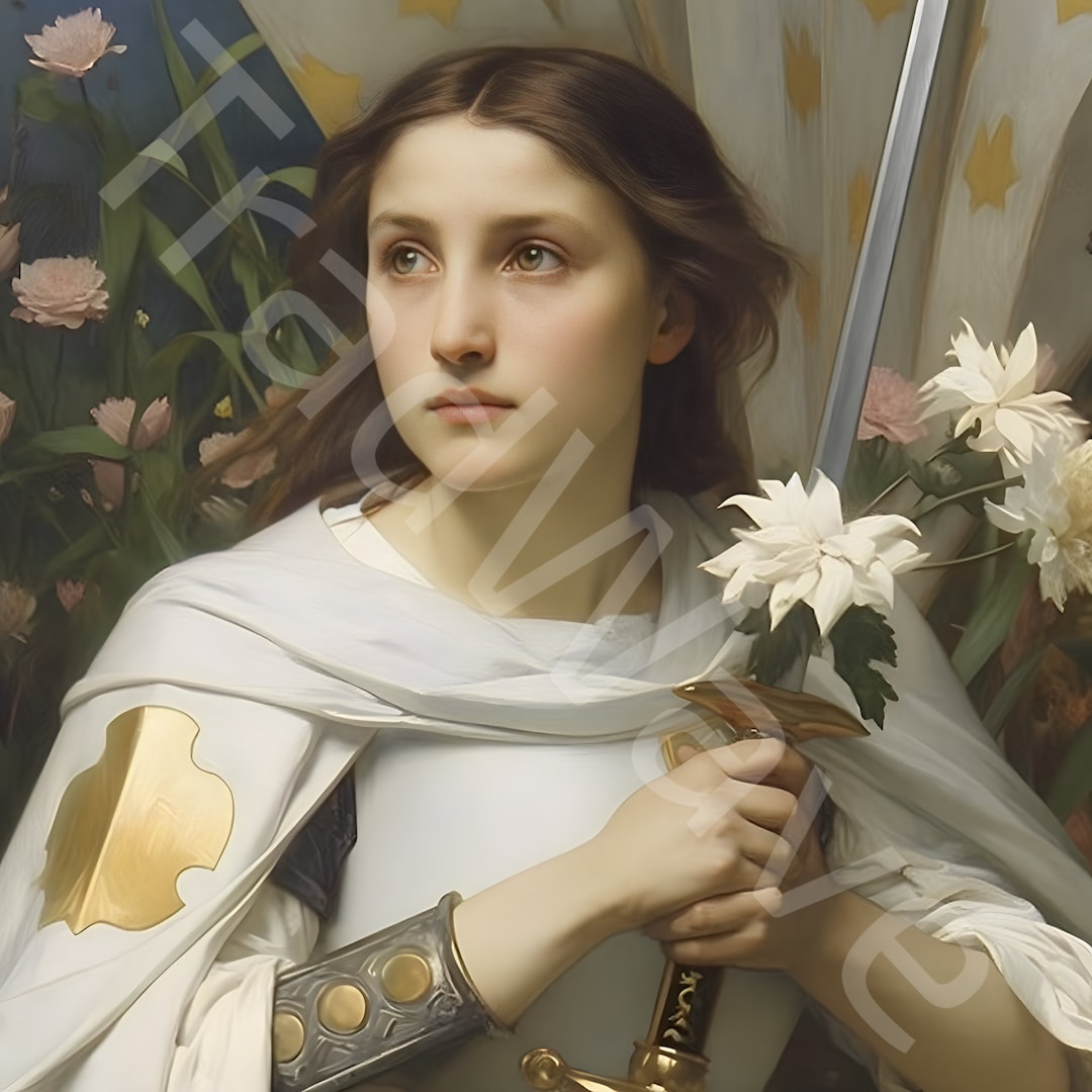 St. Joan of Arc - Etsy