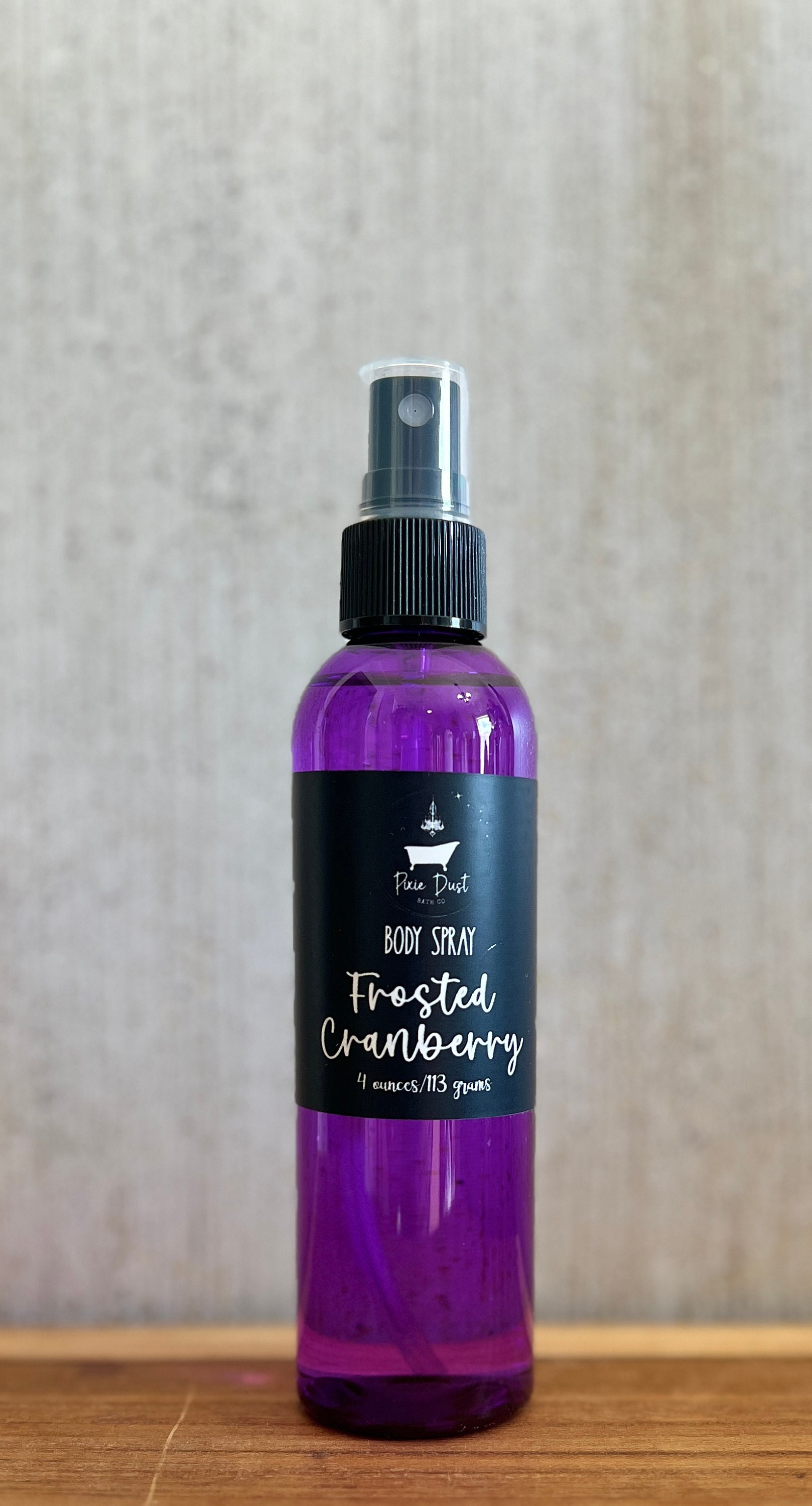Frosted Cranberry Super Strong Refreshing Body Spray Mist, Long Lasting ...