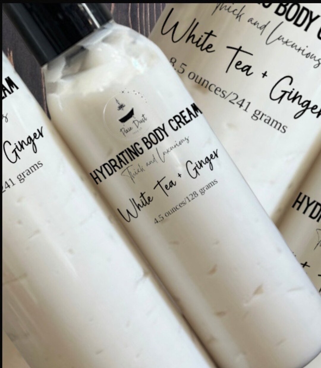 White Tea Ginger Perfume Body Lotion for Dry Skin shea Butter-thick and ...