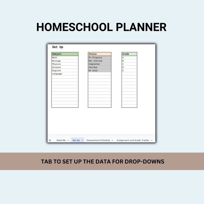Homeschool Schedule, Homeschool Planner, Assignment and Grade Tracker ...