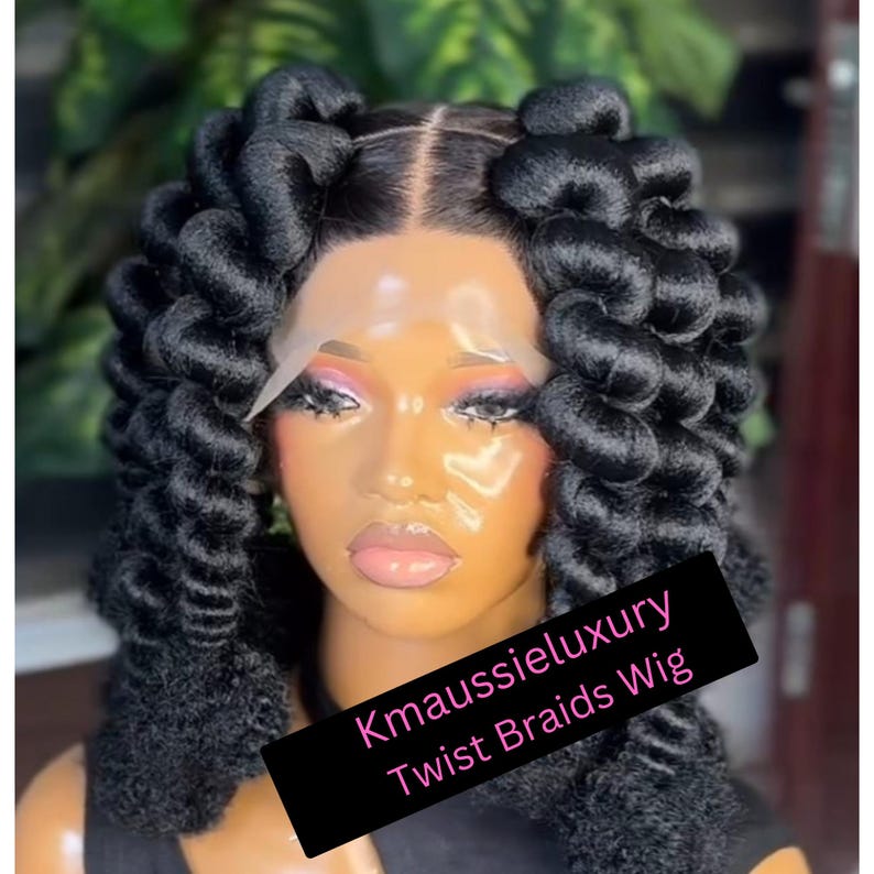 African Thread Traditional Cosplay Hairstyle, Full Lace Front Kiko ...
