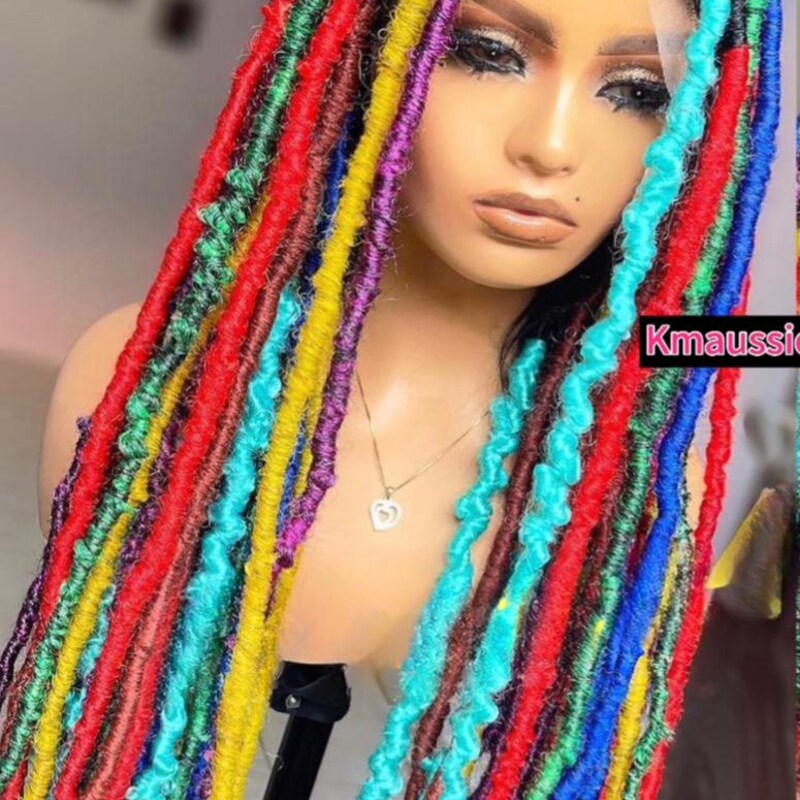 Braided Rainbow - Etsy